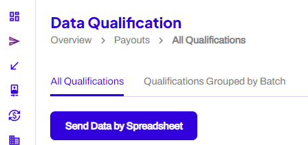 How do I send transactions for data qualification? – WE Help - Merchants